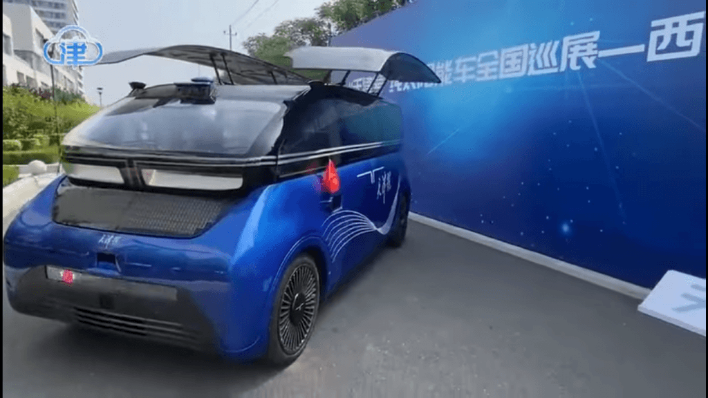 Tianjin Solar Car: Dieses Auto fährt alleine mit der Energie der Sonne