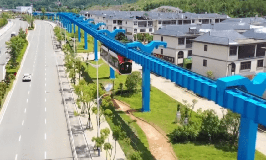 Red Rail: Neue Magnetbahn schwebt stromlos und kostet 10 % einer U-Bahn